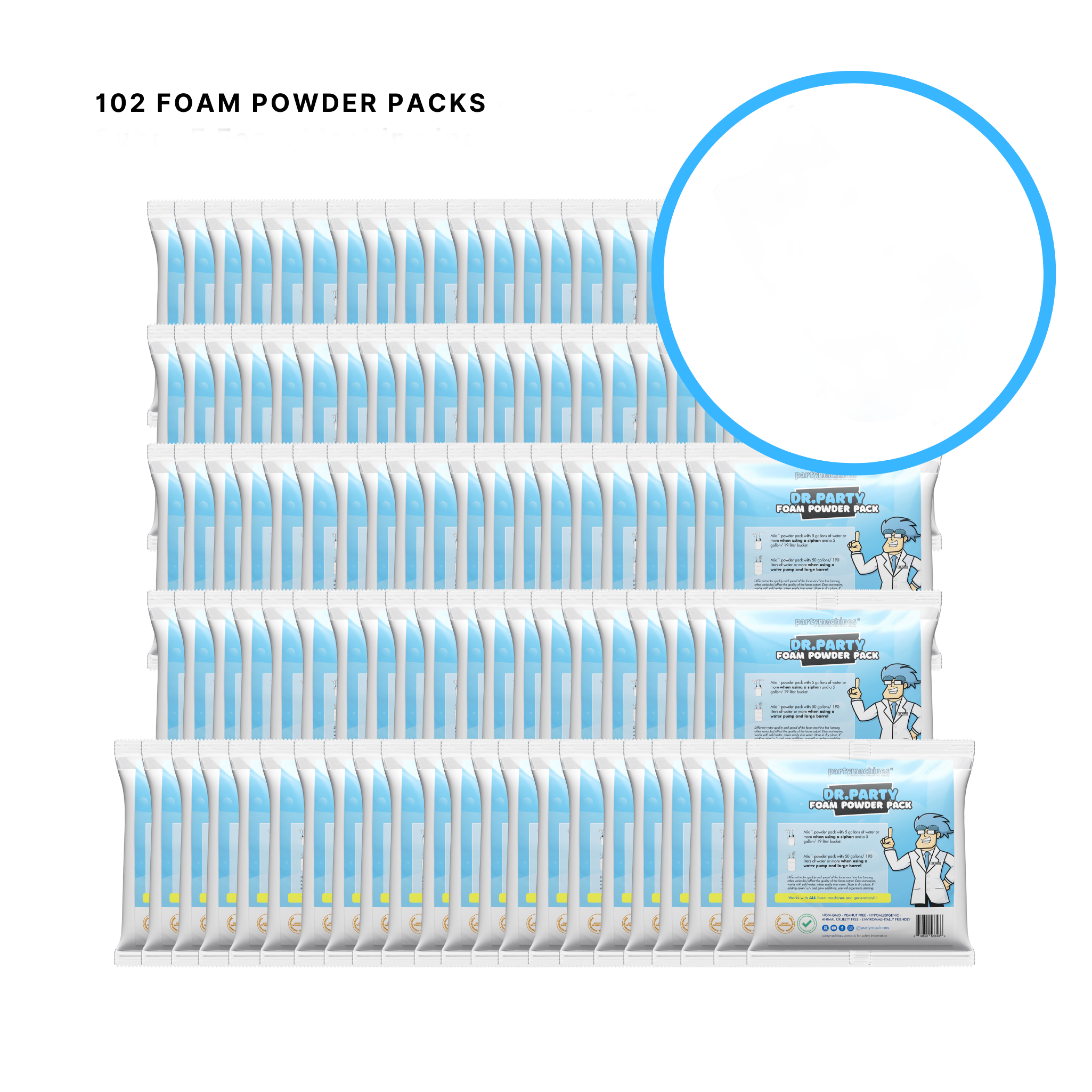 Foam Powder Packs – (Foam Machine Solution) – Partymachines